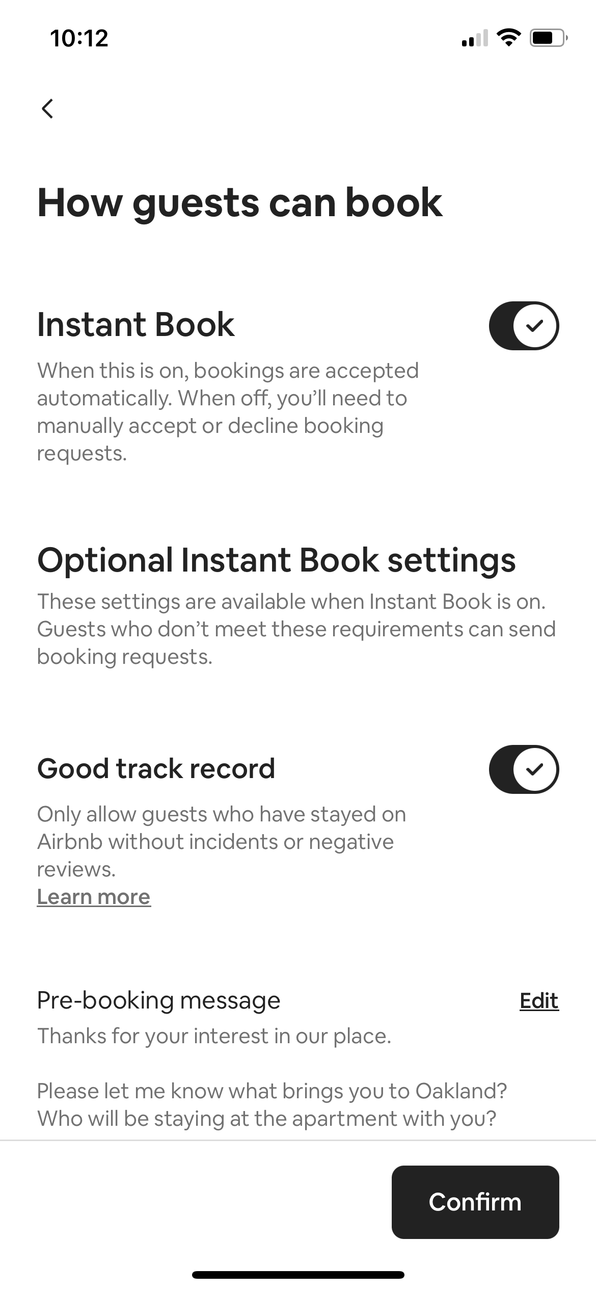 How To Turn Airbnb Instant Book Off When Connected To Host Tools 
