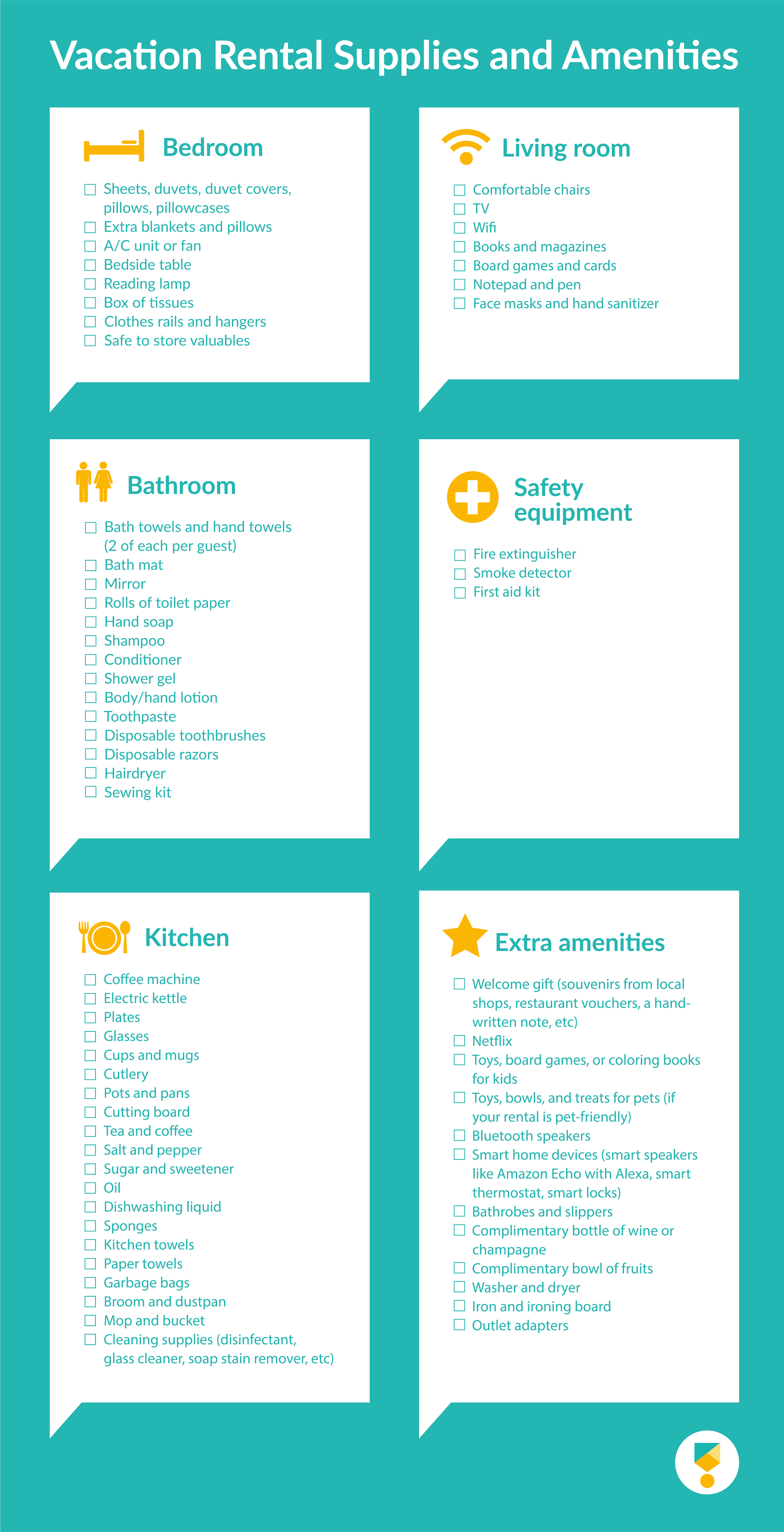 Printable Airbnb Checklist Template Printable Templates Free